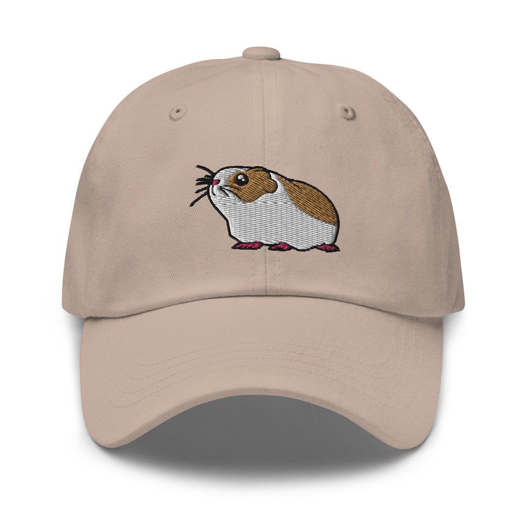 Cute Guinea Pig Baseball Dad Hat,embroidered Unisex Hat, Handmade Dad ...