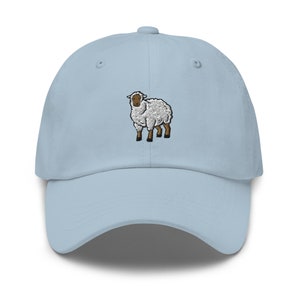 Sheep Embroidered Baseball Dad Cap, Women's Sheep Hat, Sheep Hat, Sheep ...