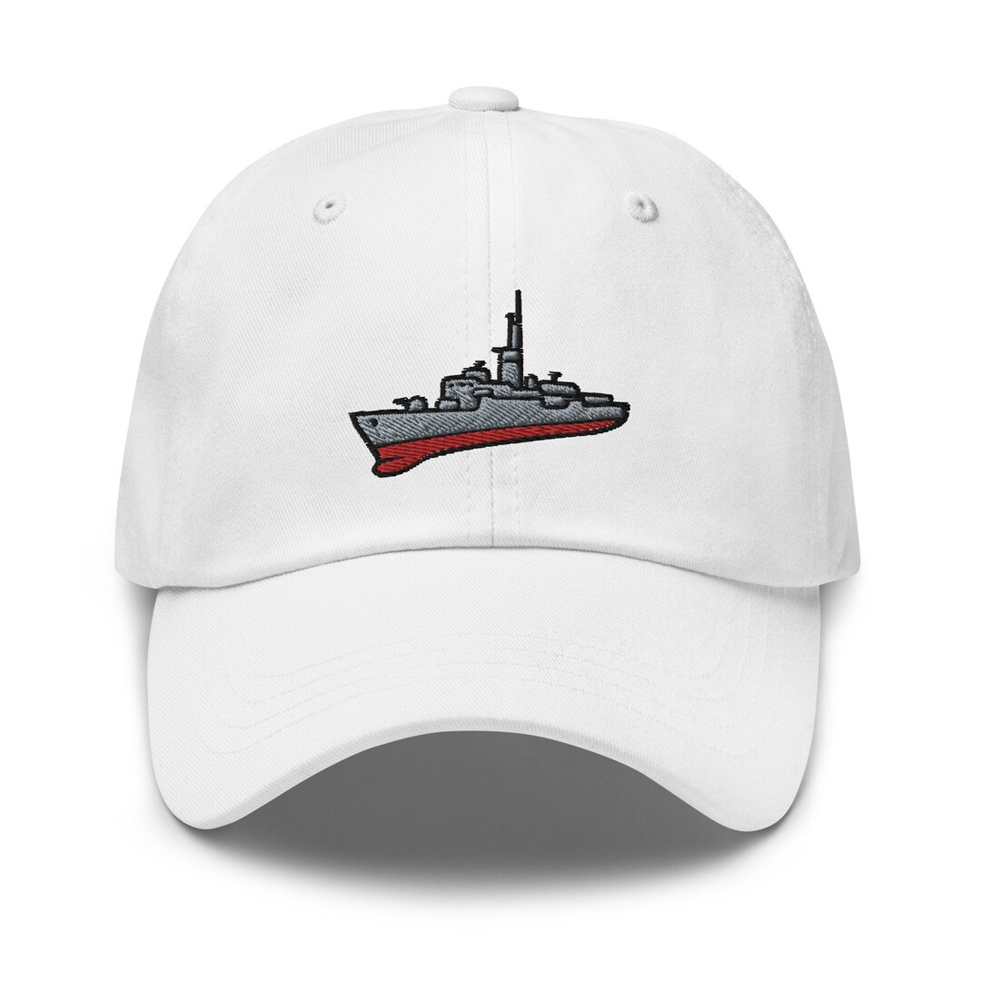 Frigate Warship Embroidered Hat, Frigate Ship Cap, Gift for Captan ...