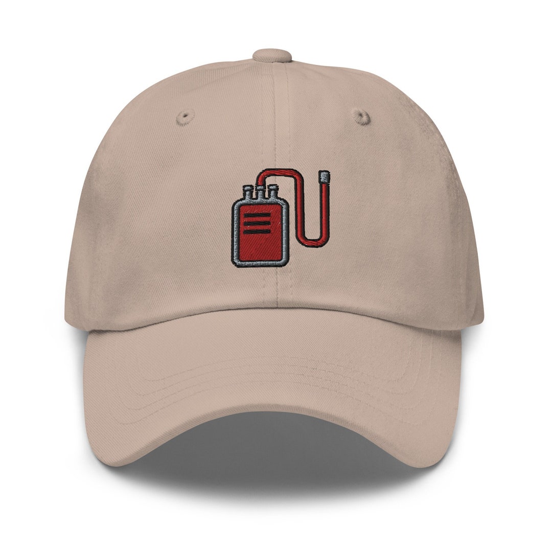 Blood Bag Dad Hat, Blood Donor Gift Hat, Medical Staff Gift, Funny ...