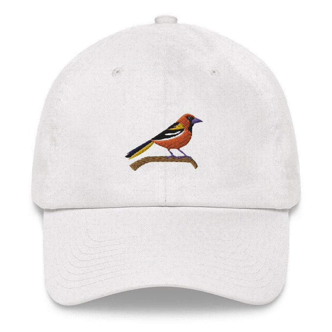 Baltimore Oriole Bird Embroidery Hat,baseball Cap,mom Cap,bird Hat ...