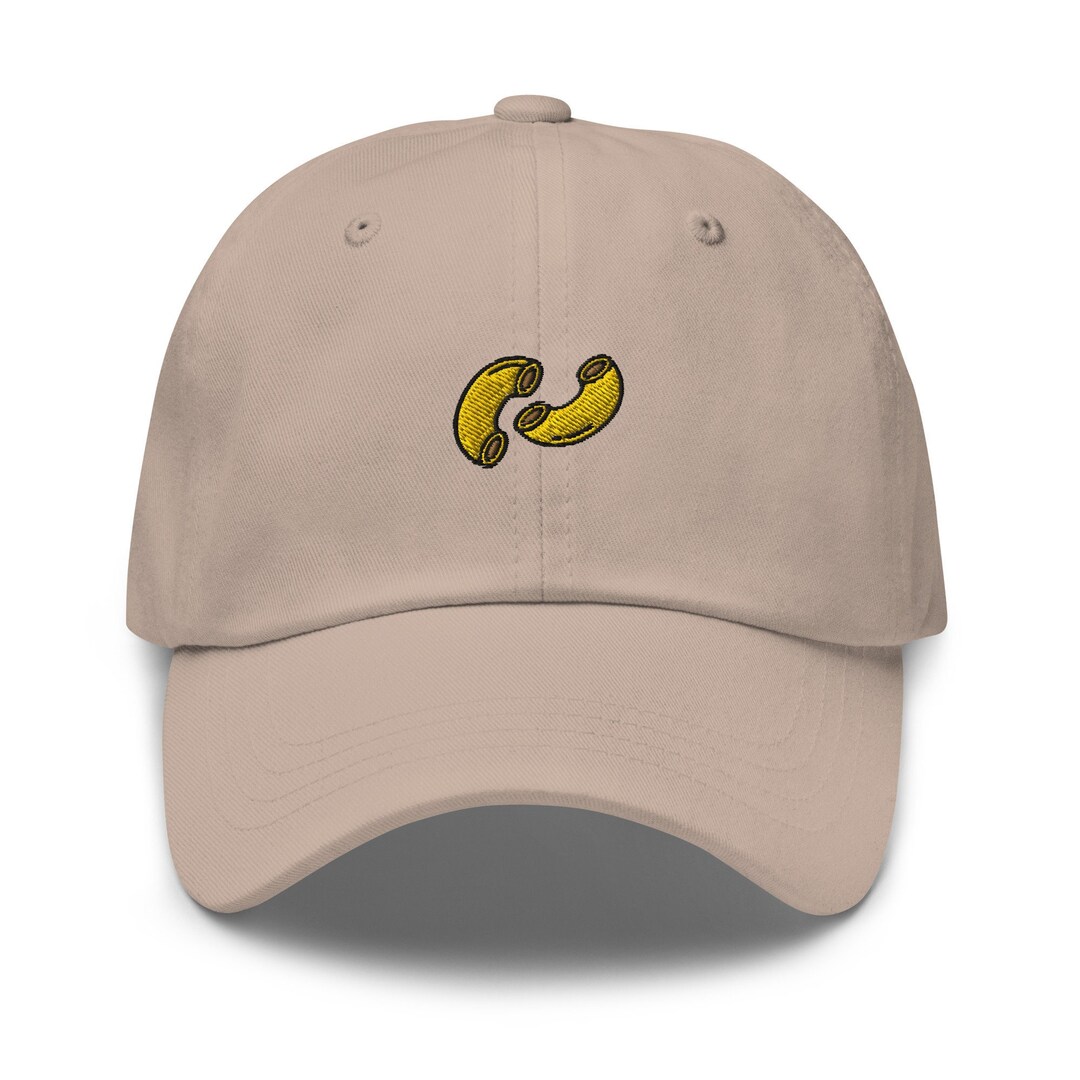 Macaroni Embroidered Dad Hat: Funny Pasta Lover Cap - Etsy