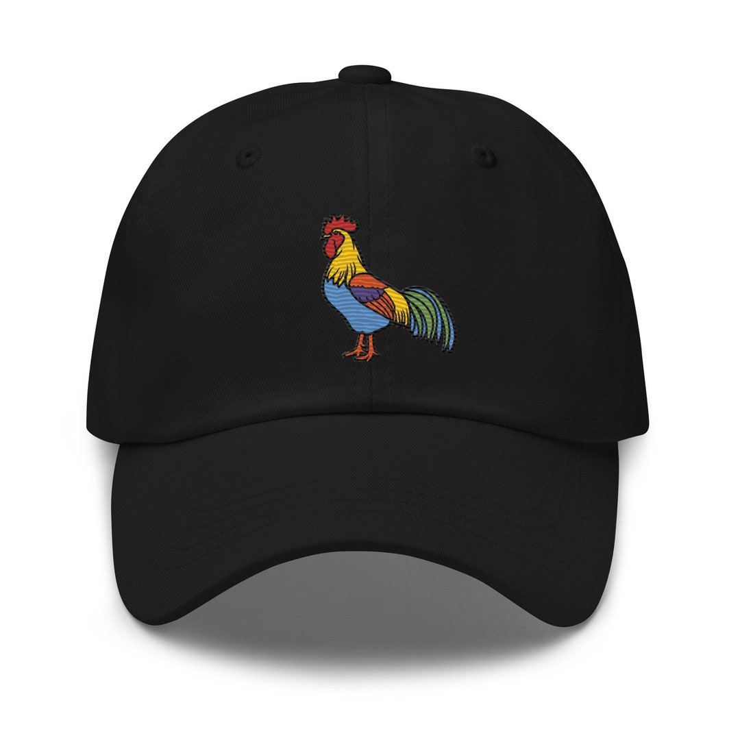 Rooster Embroidered Dad Hat, Gallo Mesh Sun Visor Adjustable Baseball ...