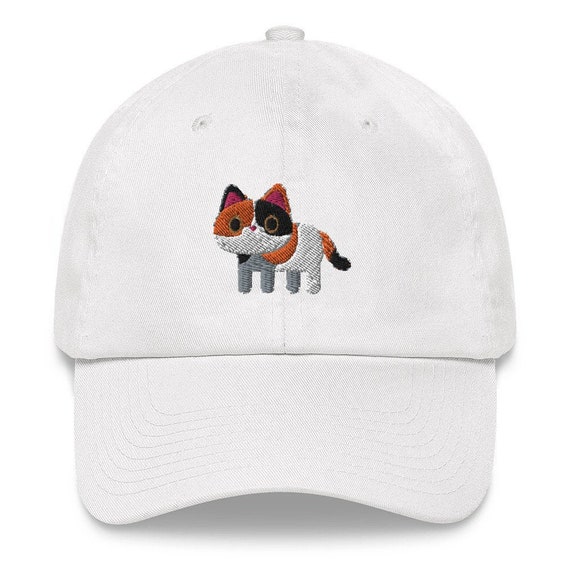 Cute Calico Cat Dad HatCalico Khaki CapDomestic Patches Pet | Etsy