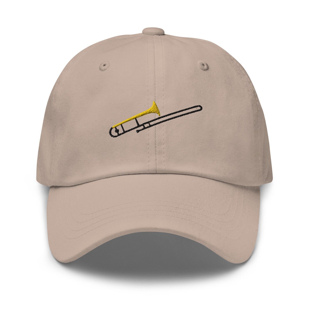 Trombone Instrument Hat, Trombone Player Instrument Music Embroidered ...