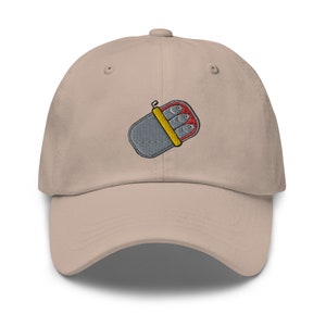 Sardines Dad Hat, Sardines in Can Cap, Sardines Lover Embroidered ...