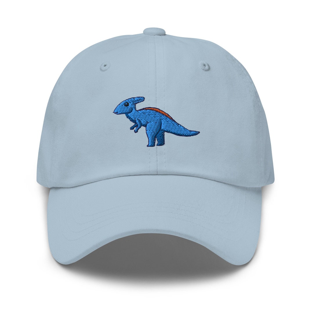 Embroidered Parasaurolophus Dinosaur Dad Hat - Unisex Baseball Cap - Etsy