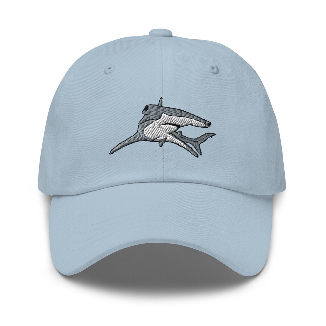 Embroidered Hammerhead Shark Dad Hat: Ocean Lover Gift - Etsy