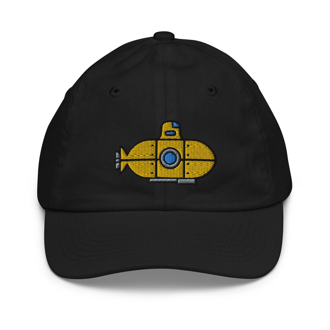 Embroidered Submarine Hat: Unisex Cotton Twill Baseball Cap - Etsy
