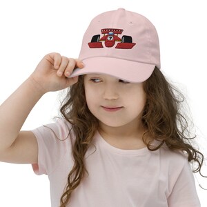 Toddler Race Car Embroidered Baseball Cap: Kids Cotton Twill Hat - Etsy