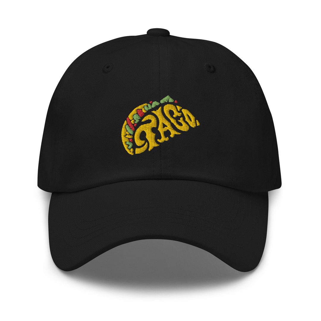 Taco Tuesday Emoji Cinco De Mayo Embroidered Dad Hat, Birria Taco ...