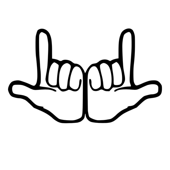 Gang Sign sticker gang gang truck sticker gang sticker | Etsy