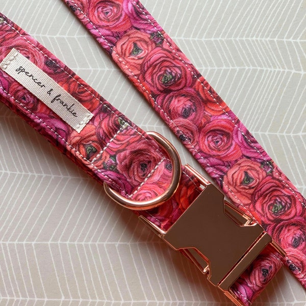 Rose Collar - Etsy