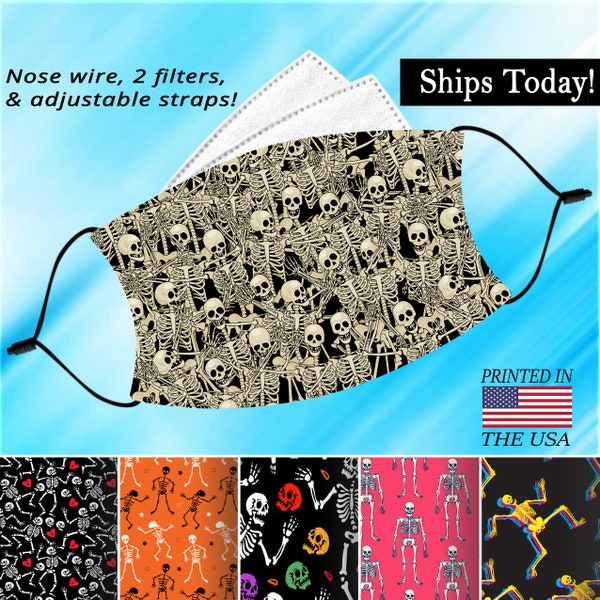 Skeleton Mask - Etsy