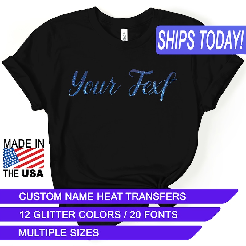 Custom Iron on Transfer - Etsy