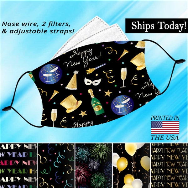New Years Eve Mask - Etsy