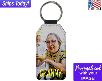 Granny Keychain With Photo - Etsy