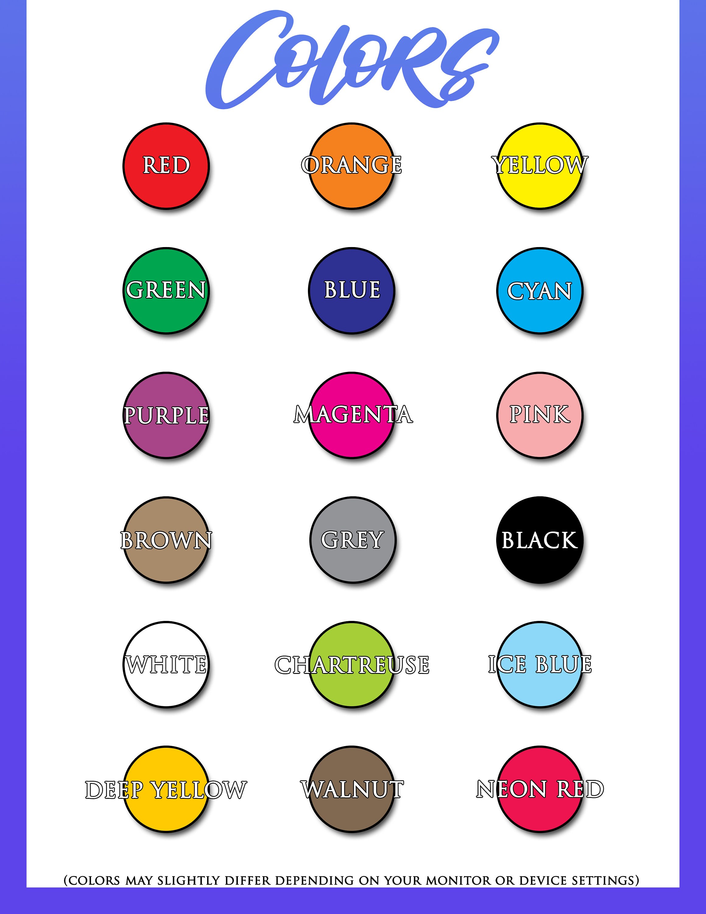 Custom Personalized Vinyl Name Sticker, 4mil, 18 Colors, Many Script ...