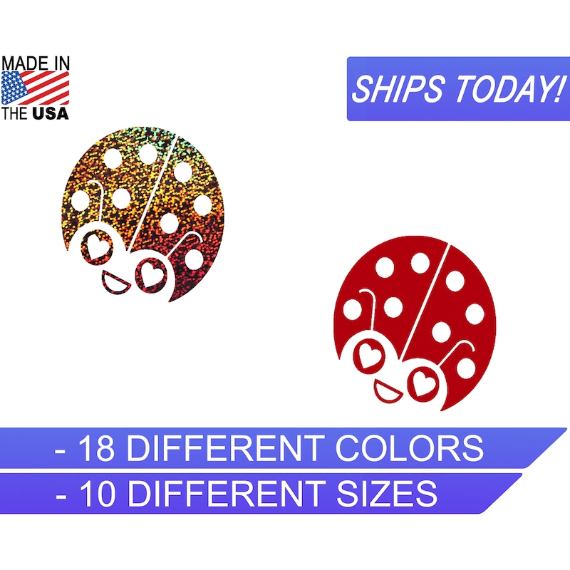 Ladybug Decal - Etsy