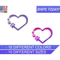 We Are Pet Friendly Medium Vinyl Stickers for Businesses Shops ...