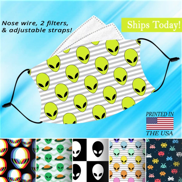 Alien Mask - Etsy