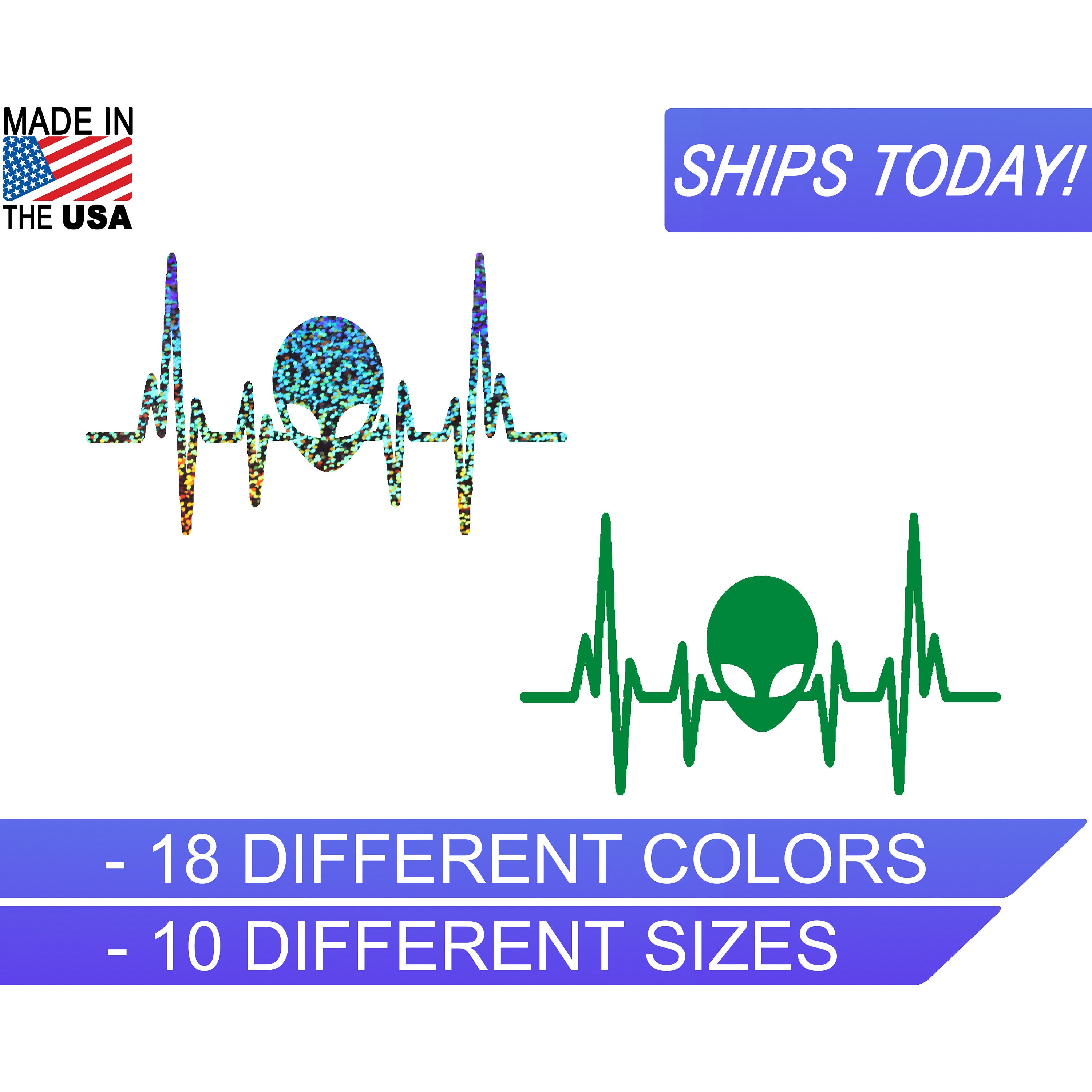 Alien Heartbeat Xenomorph Vinyl Decal Extra Terrestrial | Etsy