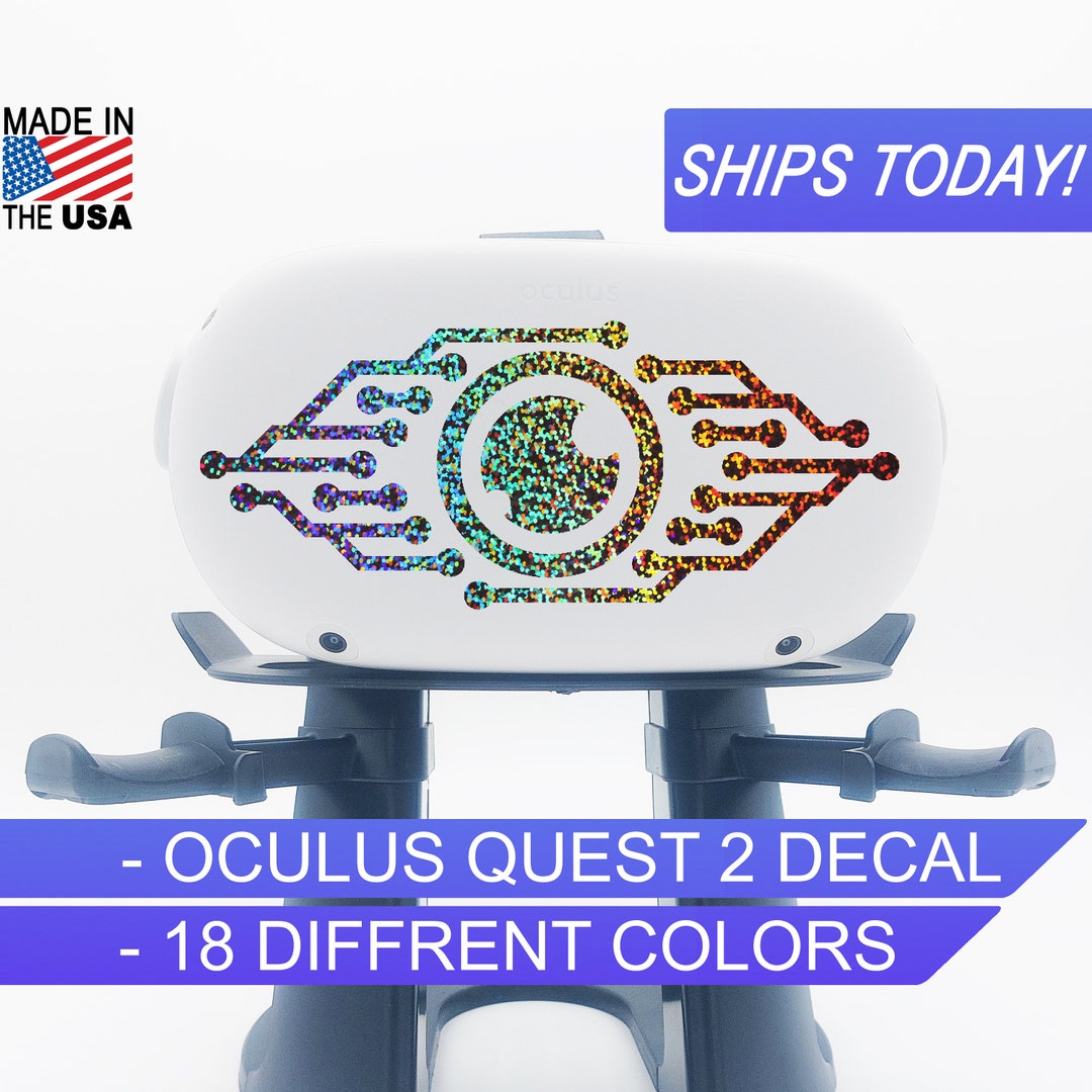 Cyber Cyclops, Digital Eye, Oculus Quest 2 Vinyl Decal, Oculus VR Skin ...