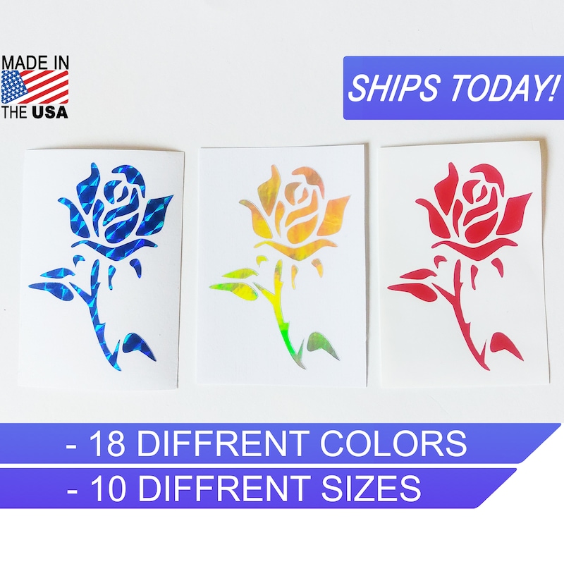 Roses Decals - Etsy