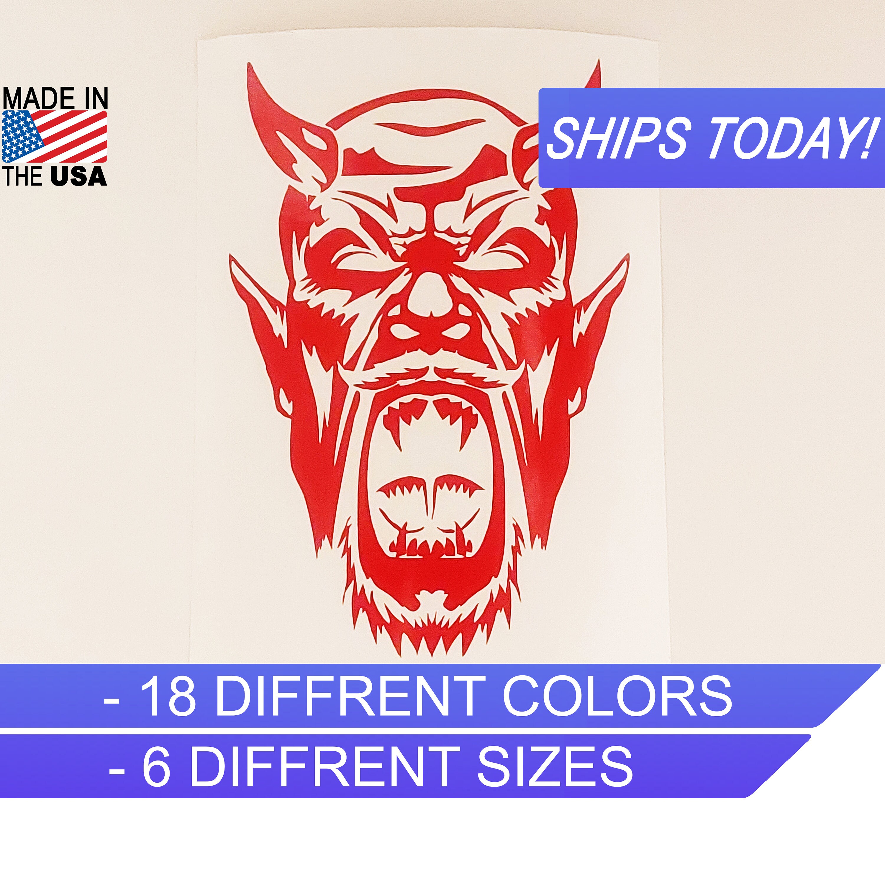 Devil Stickers For Cars