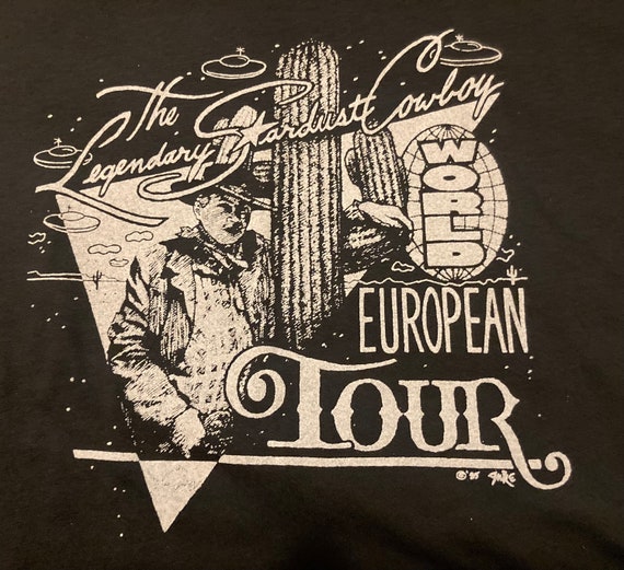 The Legendary Stardust Cowboy European World Tour Black | Etsy Australia