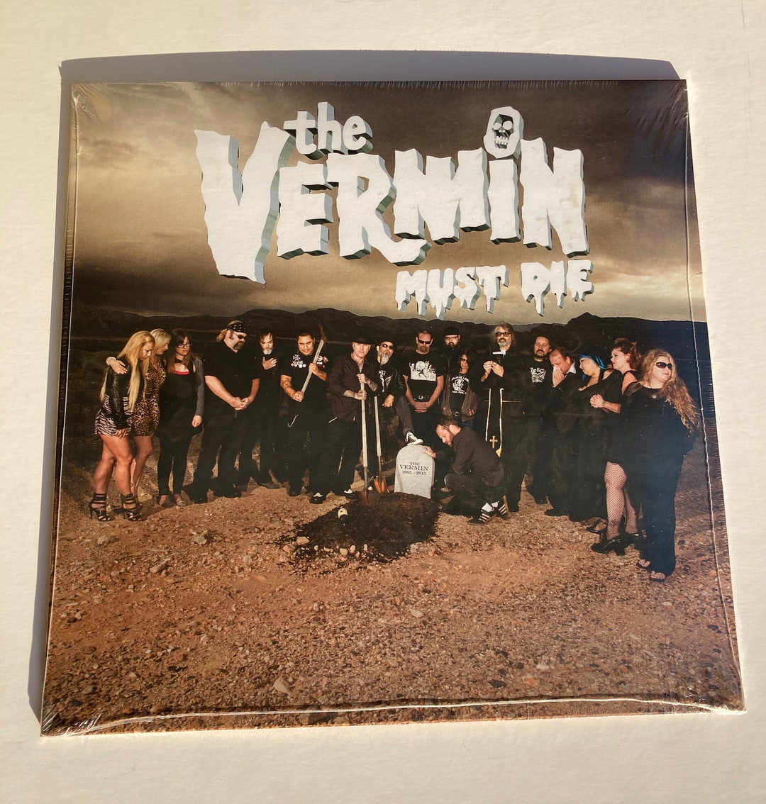 The Vermin "the Vermin Must Die" Vinyl LP With Download Card - Etsy
