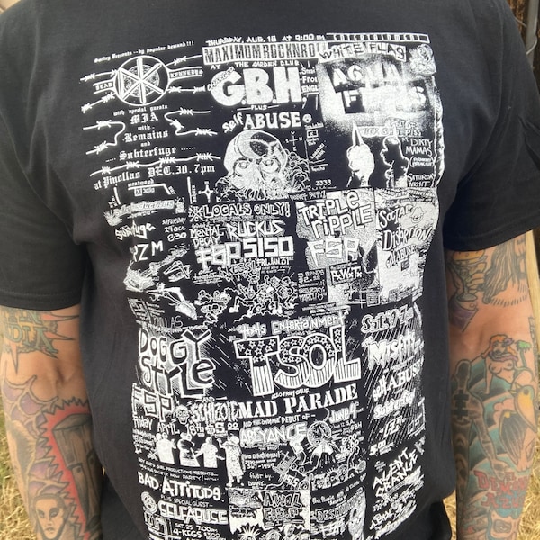 Punk Rock T Shirts - Etsy