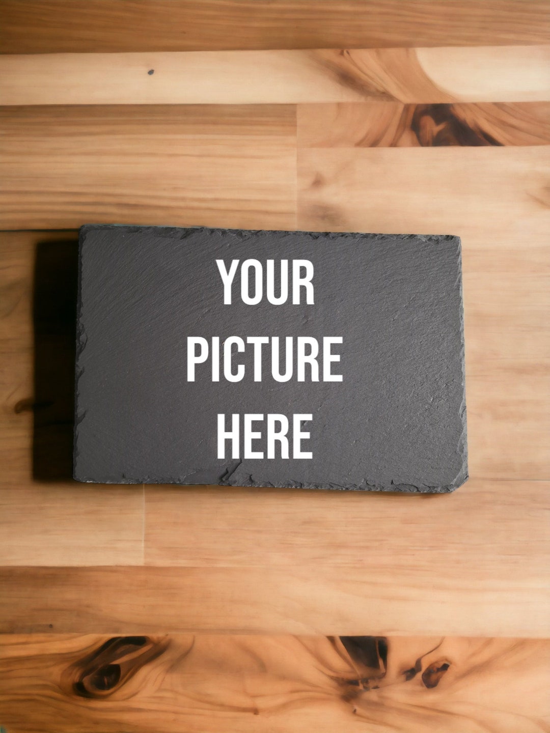 Fully Engraved Customized Slate, Custom Photo Engraved Slate, Slate ...