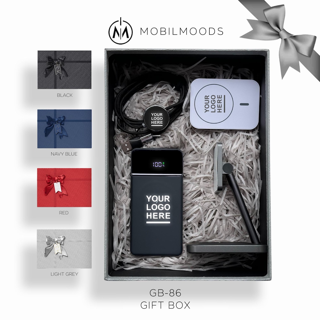 Company Logo Gift Box, Employee Holiday Gift Box, New Year Gift Box ...