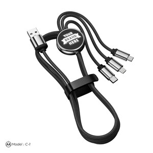 Personalized Light-up Company Bulk Order Notebook Charger - Etsy