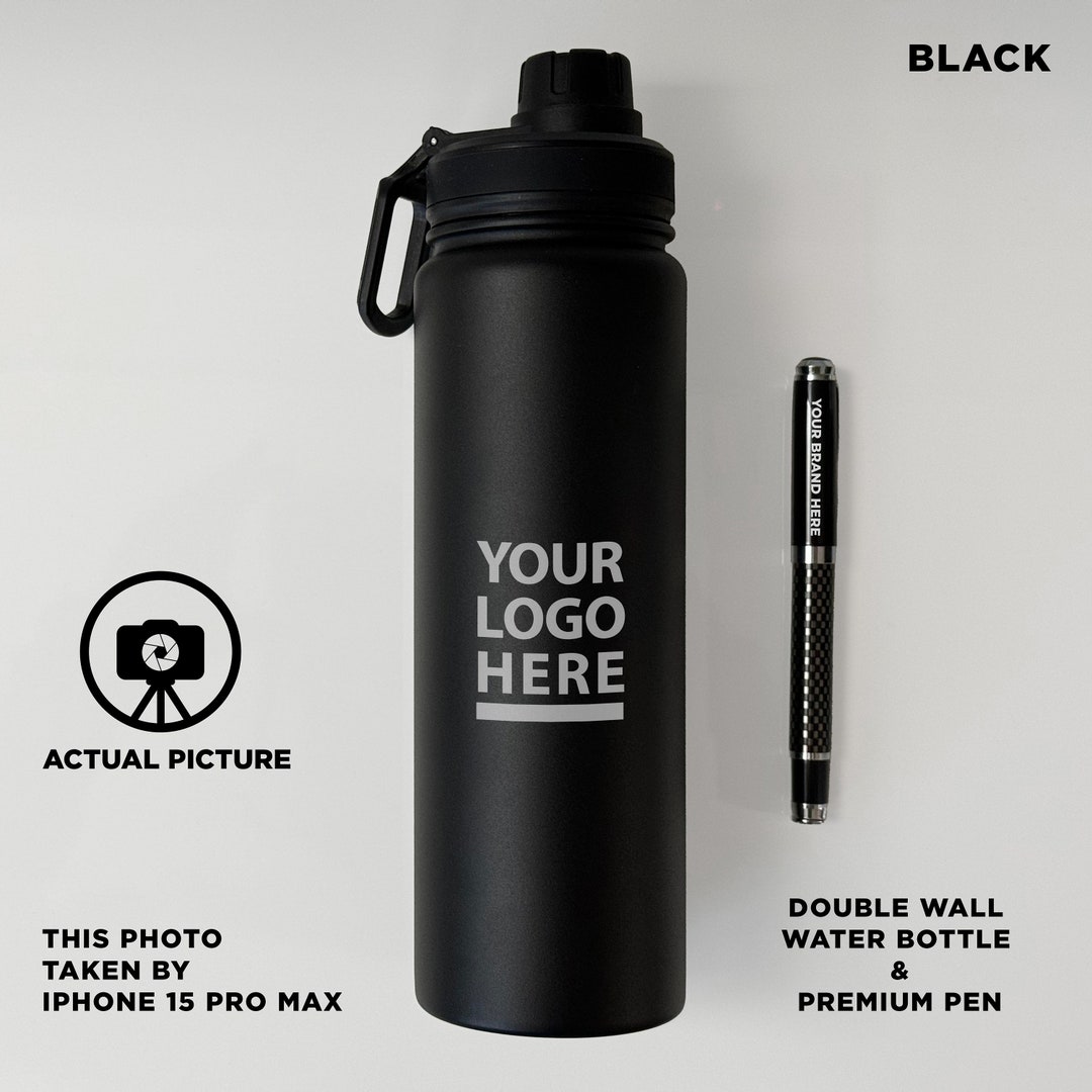 24oz Personalized Company Gift Bulk Order Thermos, Double Wall ...