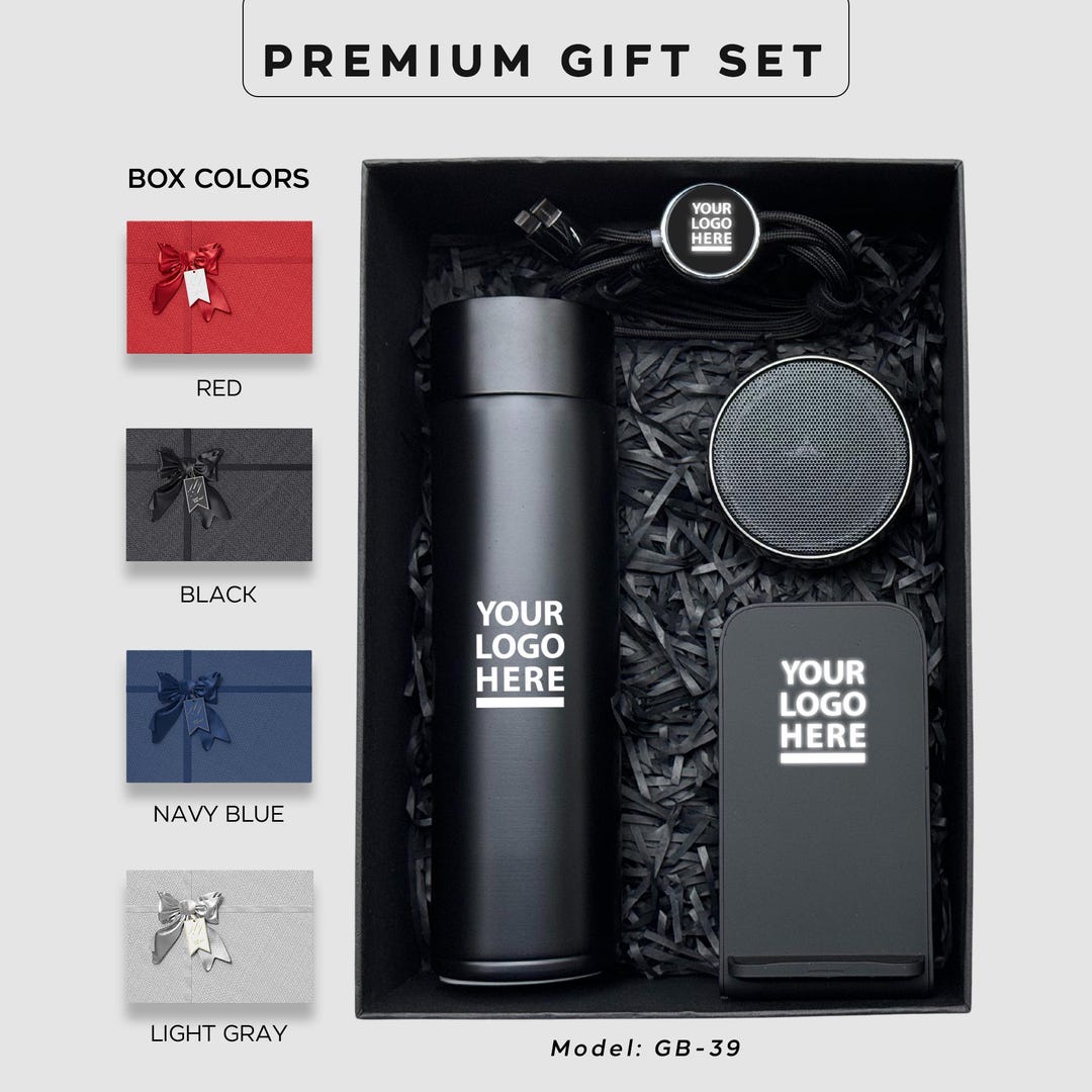 GB-39, Bulk Order Company Logo Gif Box, Employee Gift Box, Company ...