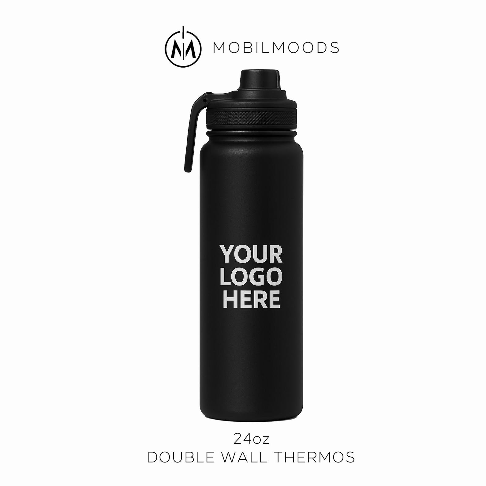 24oz Promotional Company Gift Bulk Order Thermos, Double Wall Insulated ...