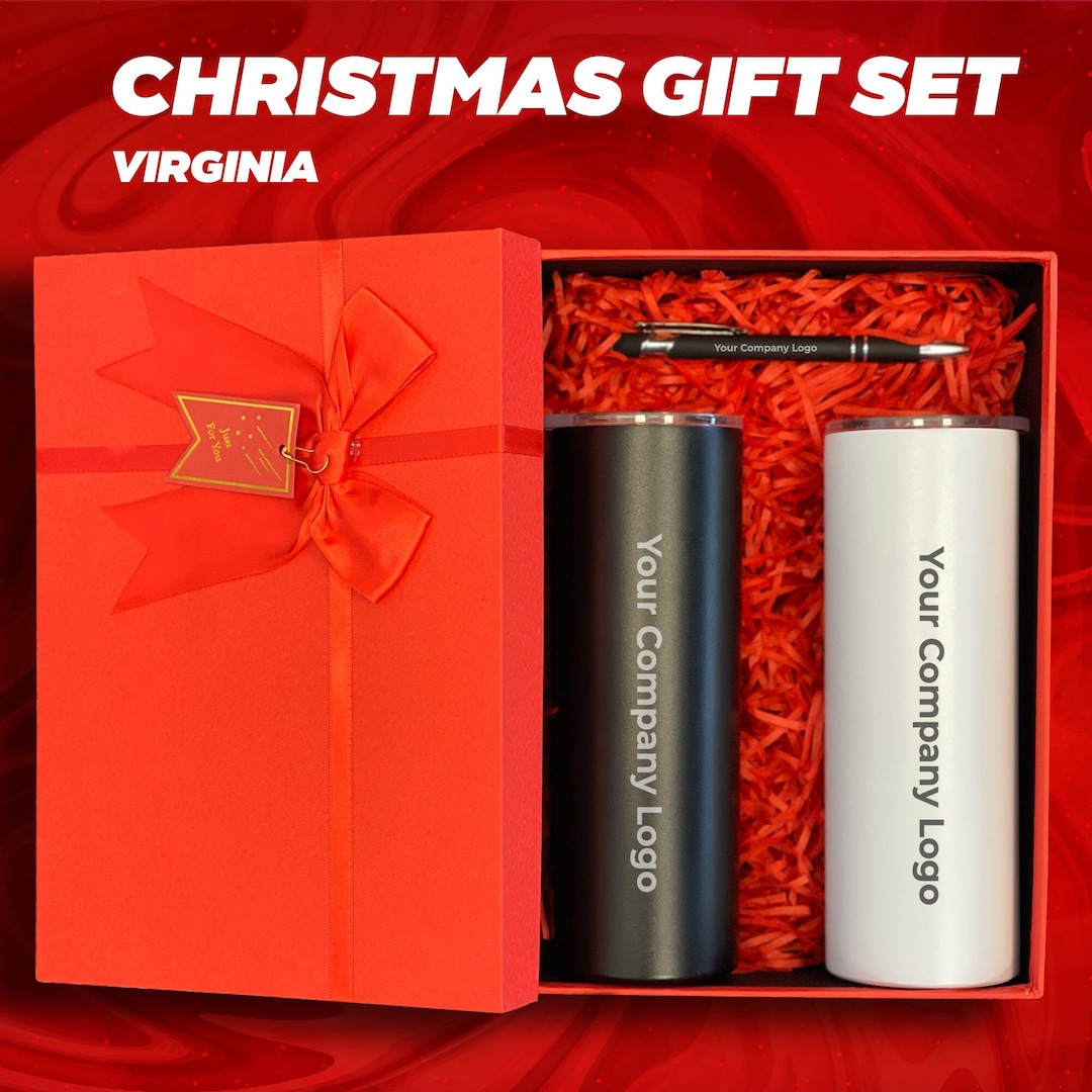 Personalized Christmas Gift Set, Promotional Company Logo Christmas ...