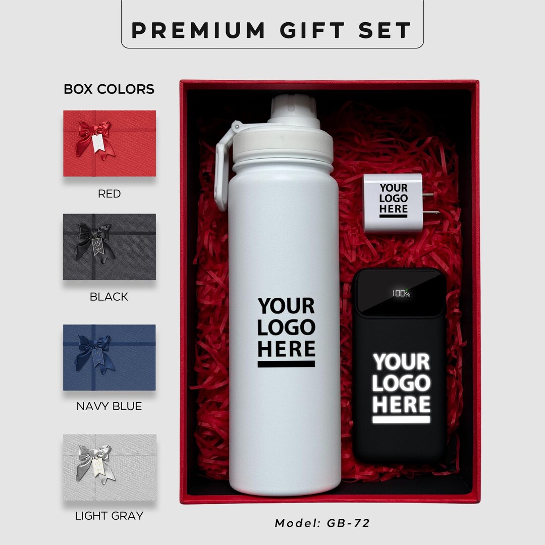 GB-72, Company Logo Affordable Gift Box, Corporate Client Holiday Gift ...