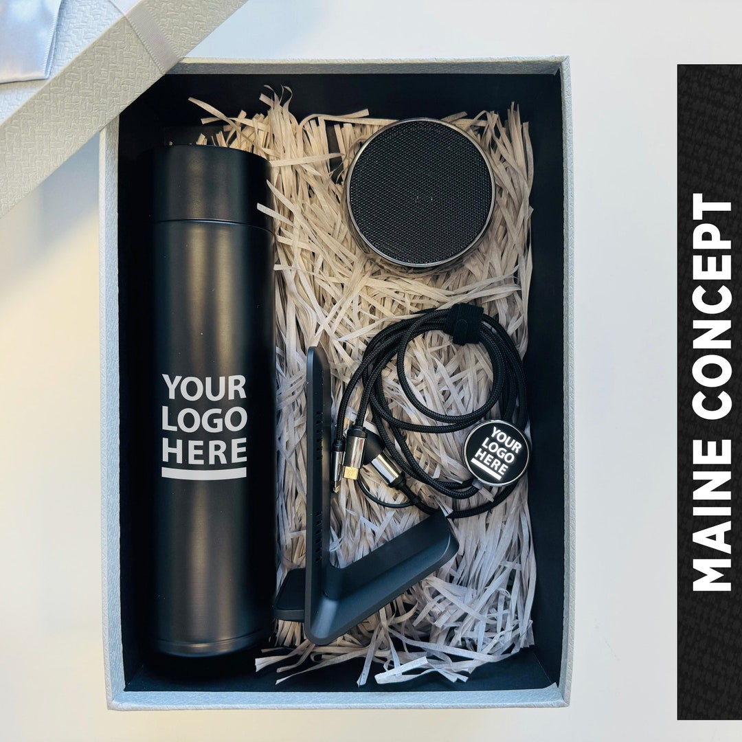 Bulk Order Company Logo Gif Box, Corporate Employee Gift Box, Company ...