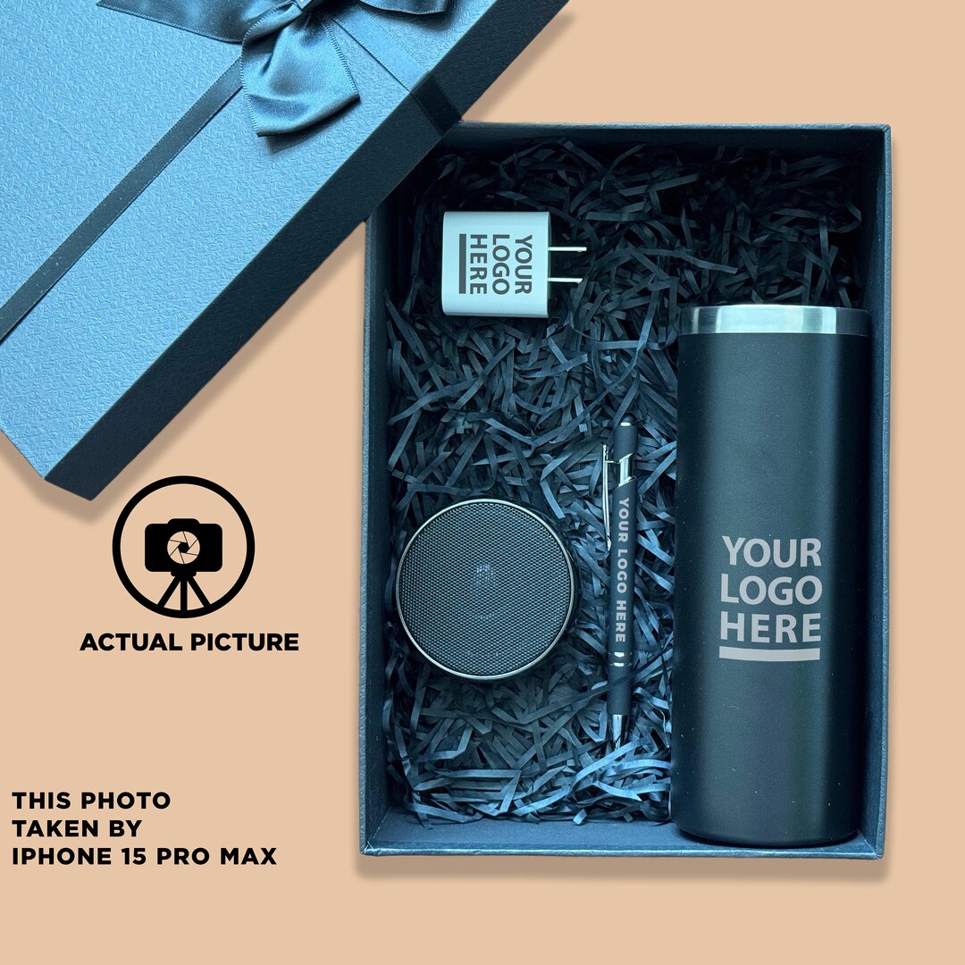 Corporate Promotional Gift Set, New Employee Gift Thermos, Company Logo ...