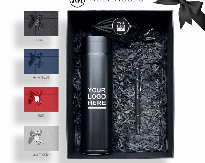 Personalized Company Event Gift Box, Promotional Company Logo Gift Box ...