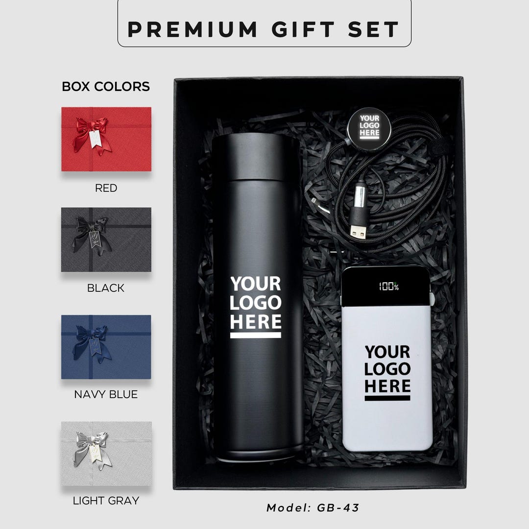 GB-43, Personalized Bulk Order Gift Box, Custom Company Christmas Gift ...