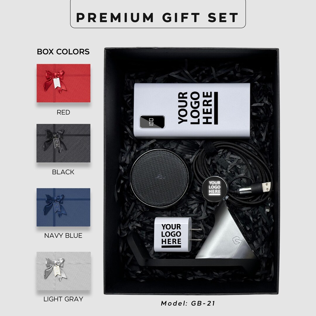 GB-21, Personalized Premium Gift Box, High Tech Company Gift Set ...