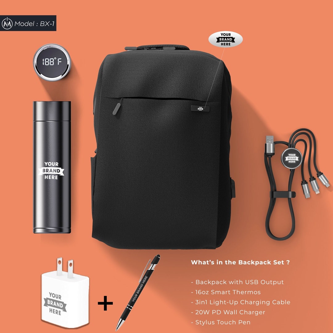 Affordable Corporate Backpack Gift Set, Company Logo Backpack and ...