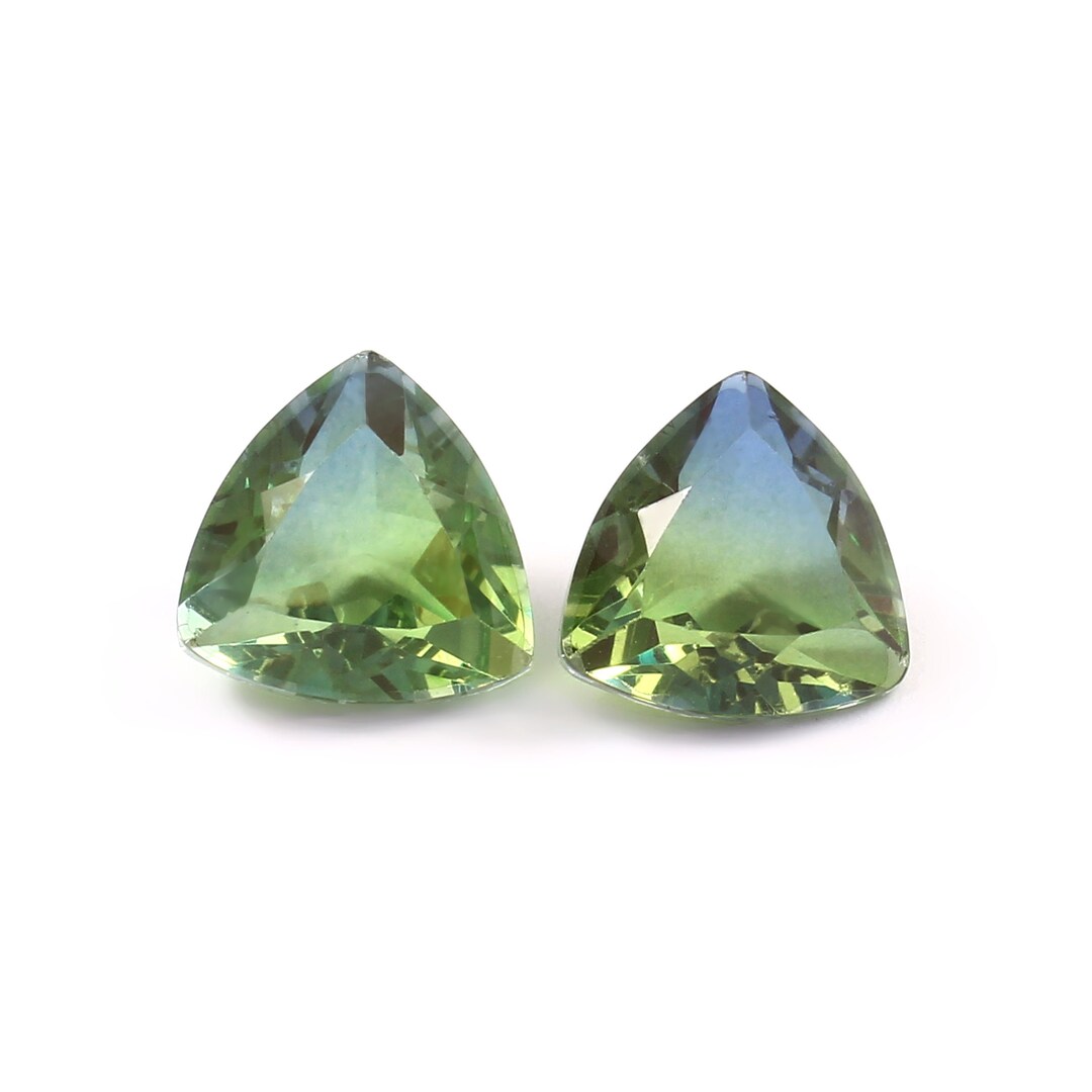 Top Quality Alexandrite Quartz Lab Crated Quartz Trillion - Etsy