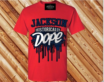 Jackson State University JSU Football Jersey-style 3 - Etsy