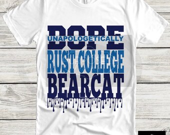 Rust College Bearcats Svg - Etsy