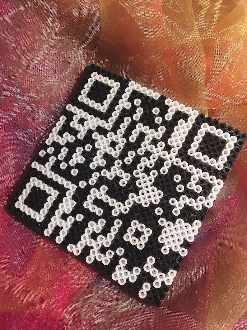 Custom Handmade Perler QR Codes *message Before Ordering* - Etsy